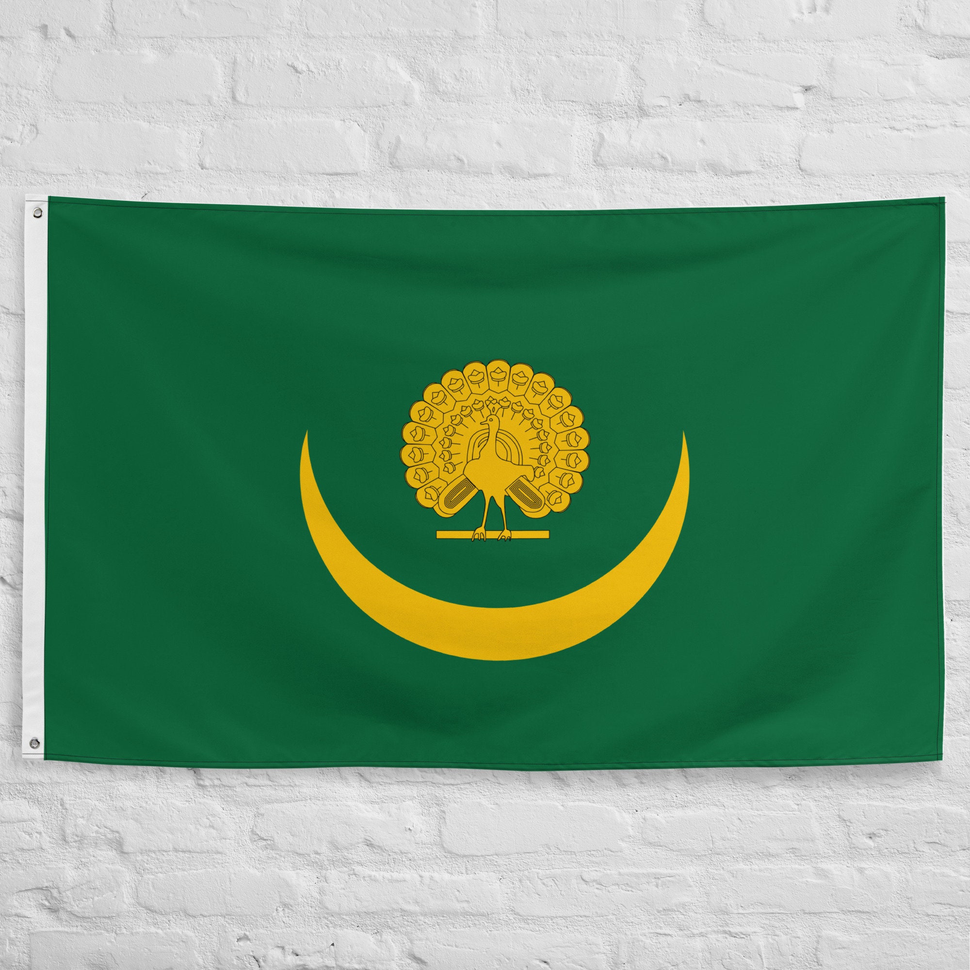 Official Mughal Empire Flag Republic Of Vermont Flag