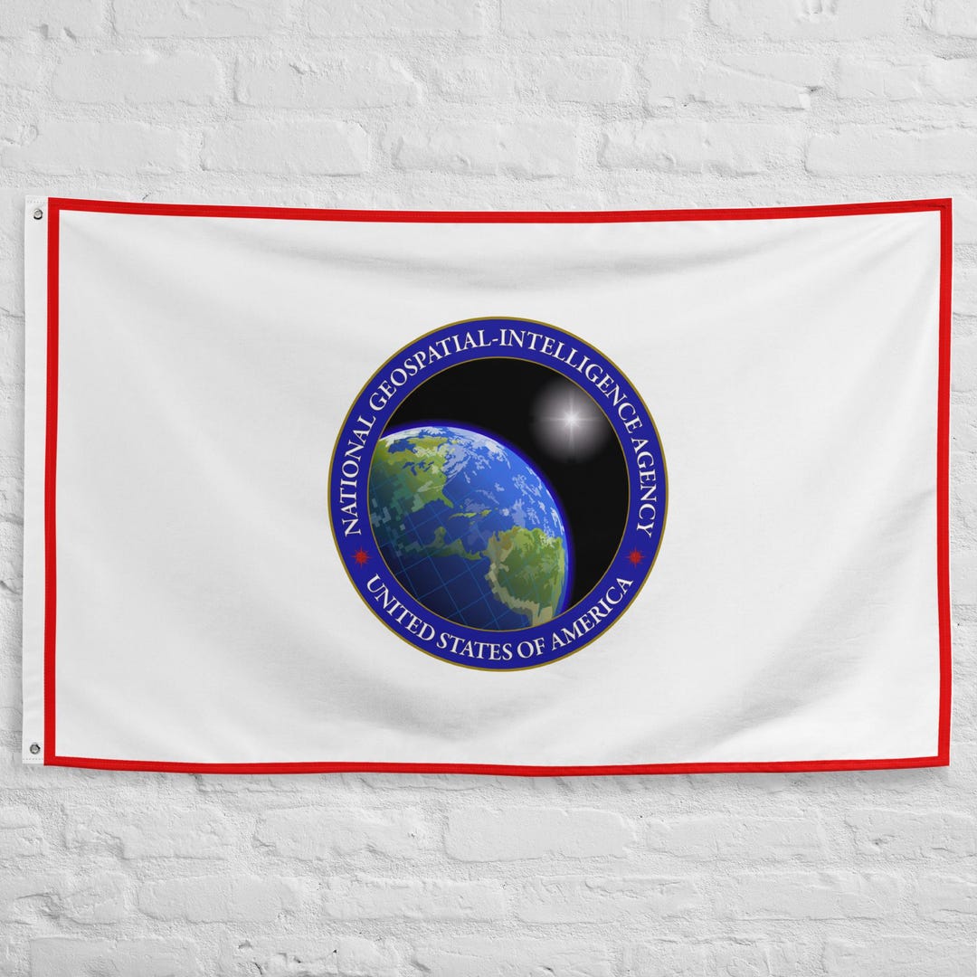 NGA Flag, National Geospatial-intelligence Agency, Intelligence Mapping ...
