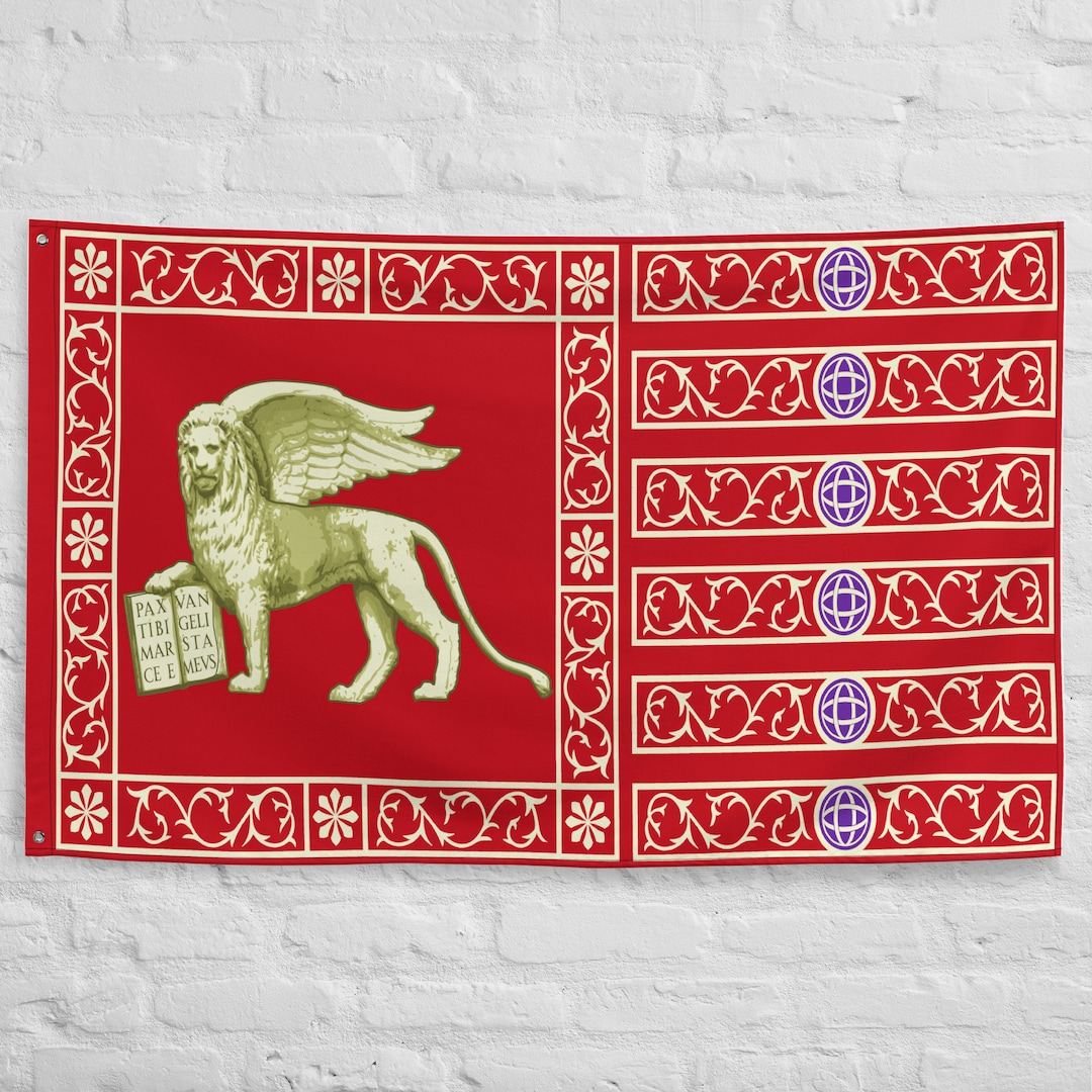 Venice Flag: Most Serene Republic Lion Banner - Etsy