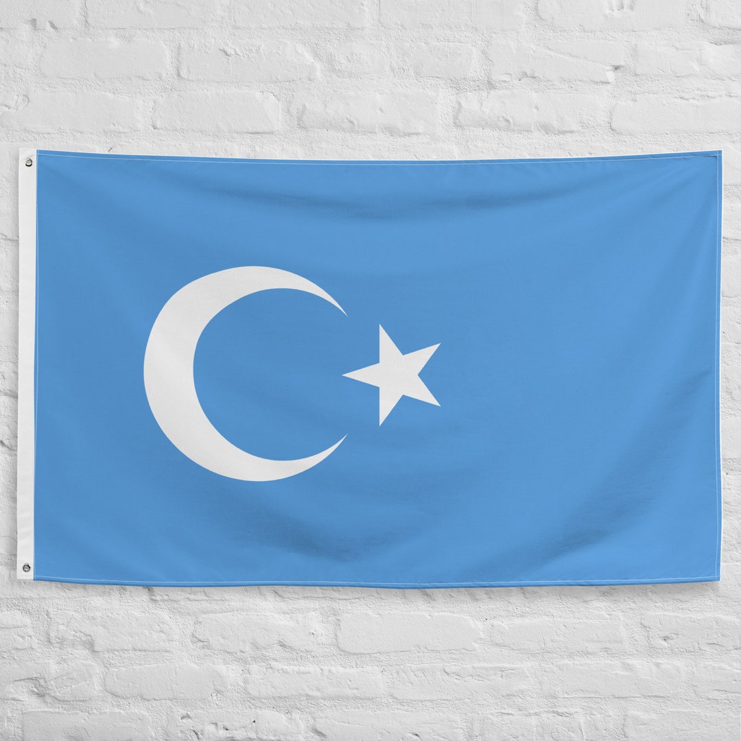 Kokbayraq Flag 100% Polyester With 2 Iron Grommets Kökbayraq Flags - Etsy