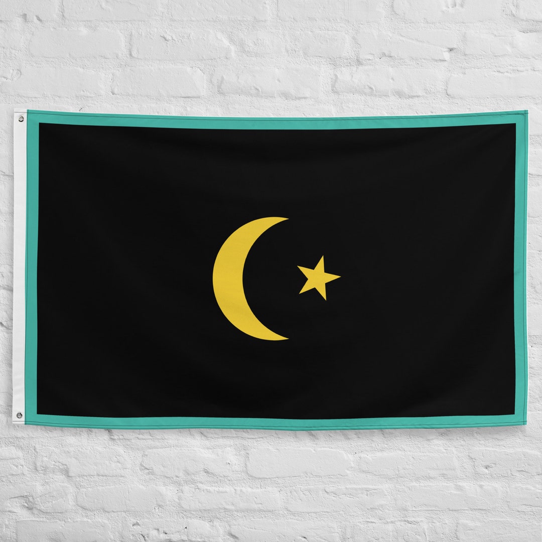 Khanate of Khiva Flag 100% Polyester With 2 Iron Grommets Khiva Khanate ...