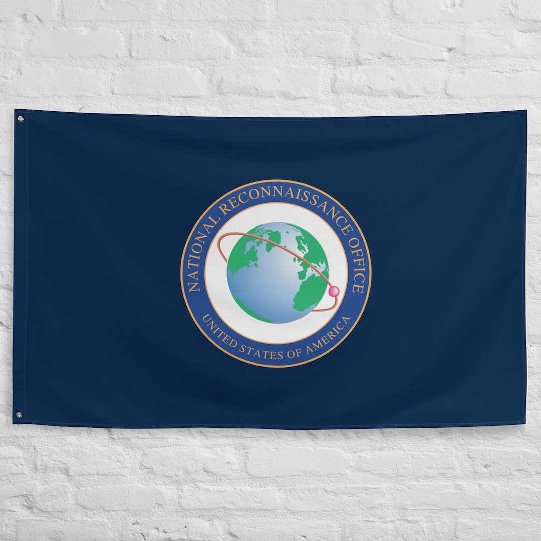 NRO Flag: National Reconnaissance Office Polyester Decor - Etsy