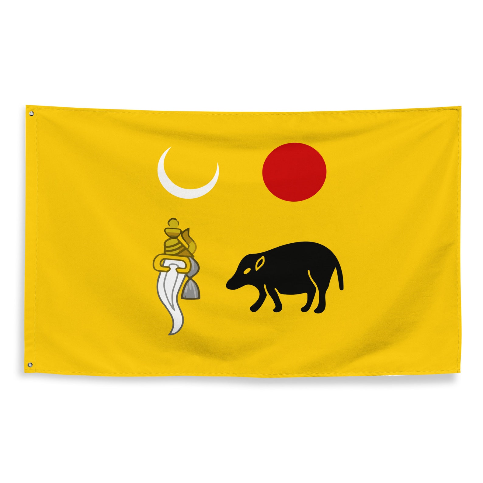 Vijayanagar Empire Flag: Historical Indian Dynasty Banner - Etsy