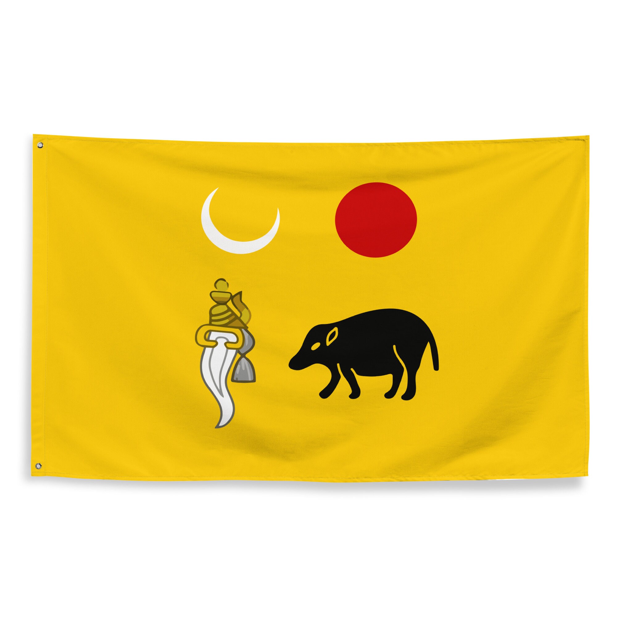 Vijayanagar Empire Flag Historical Indian Banner - Etsy