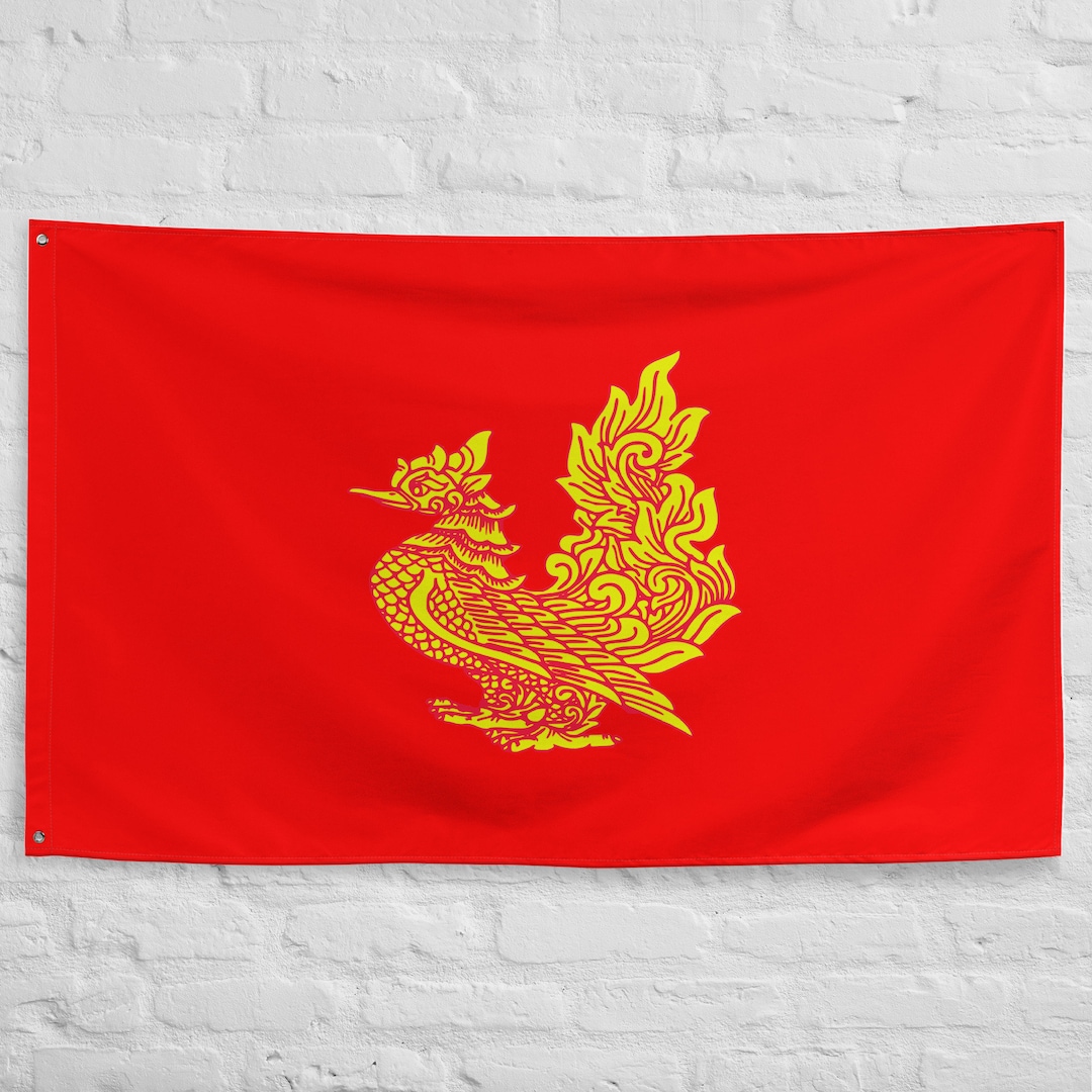 Mon State Flag: Indoor/outdoor Polyester Banner - Etsy