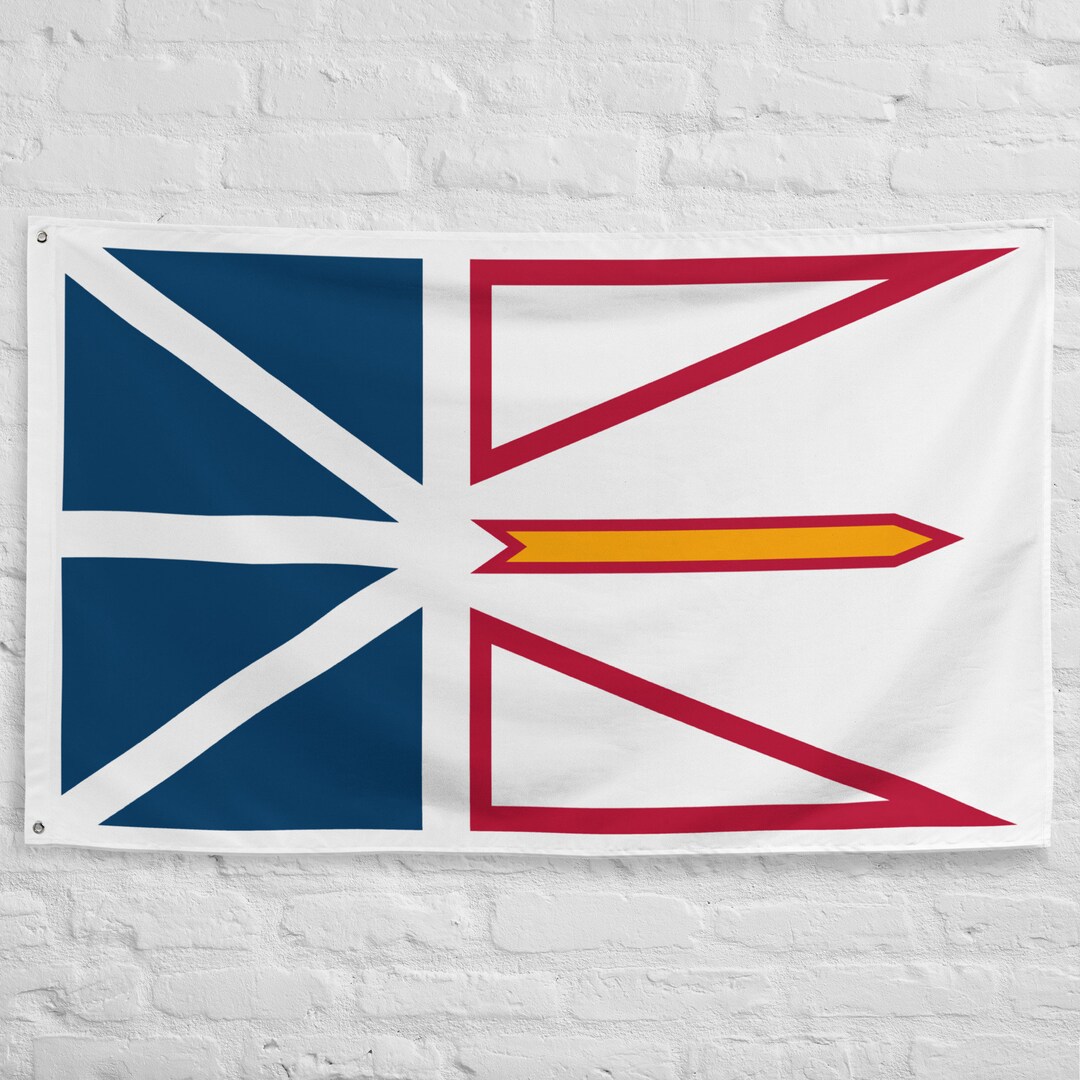 Canadian Province of Newfoundland and Labrador Flags With Iron Grommets ...