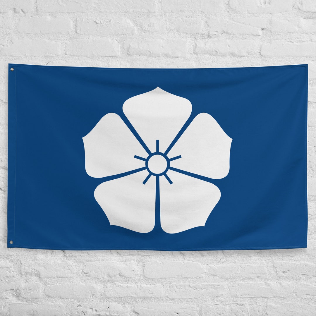Toki Clan Crest Flag: Japanese Historical Banner, Polyester Decor - Etsy