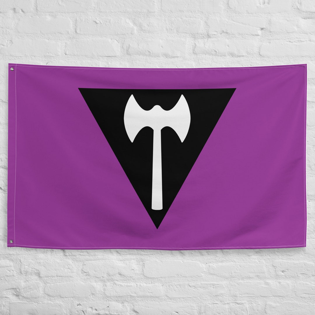Large Flag Labrys Lesbian Flag Indoor or Outdoor Flag Flying Flag ...