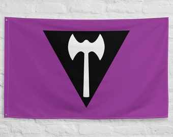 Lesbian Labrys Flag - Etsy