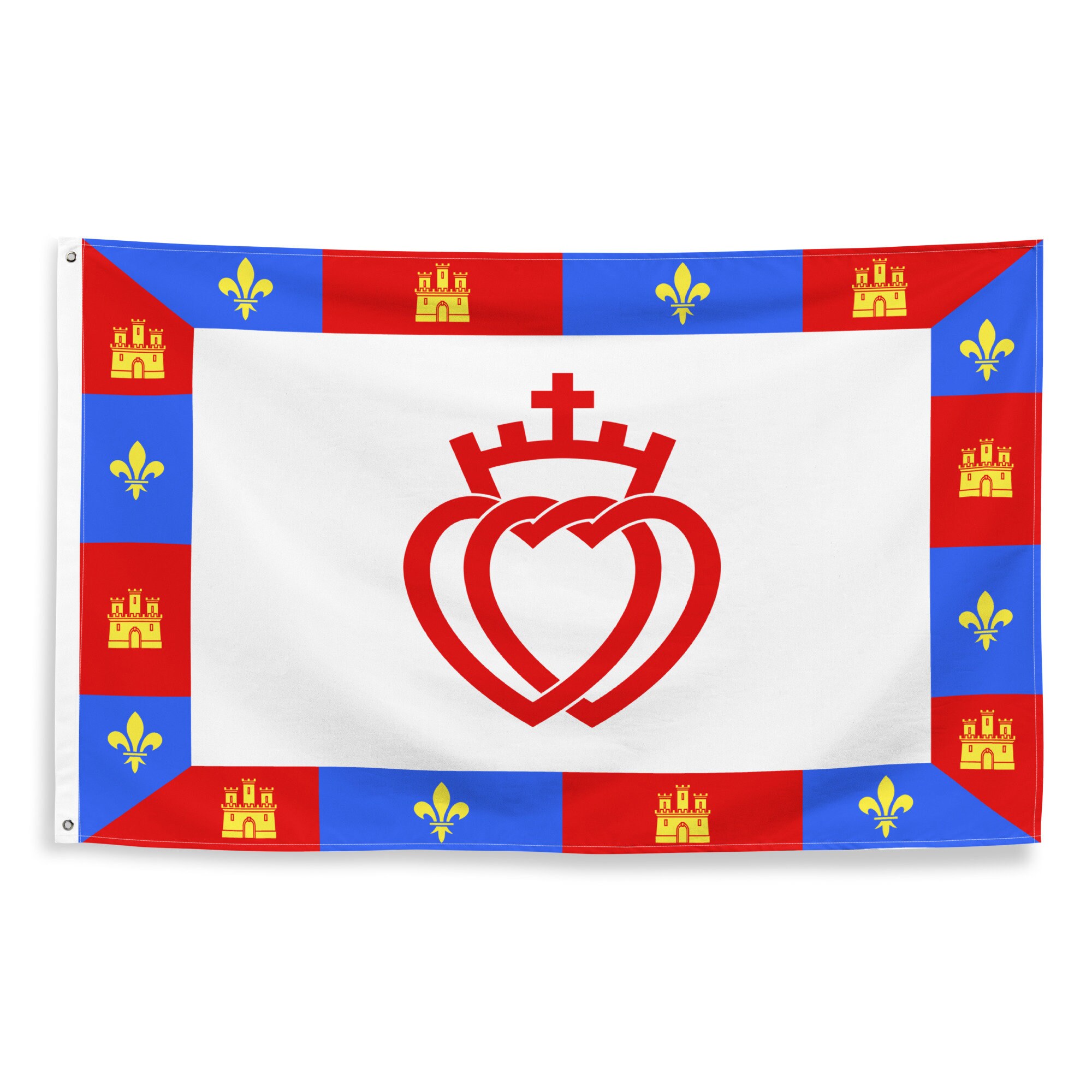 Large Vendée Coat of Arms Flag Indoor or Outdoor Flag Flying Flag ...