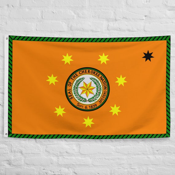 Cherokee Indian Flag