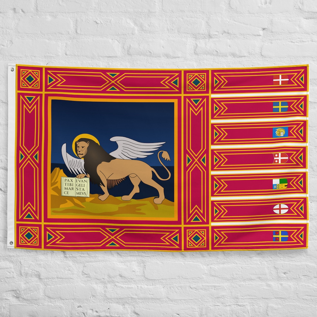 Large Flag of Veneto Indoor or Outdoor Flag Flying Flag Banner 100% ...