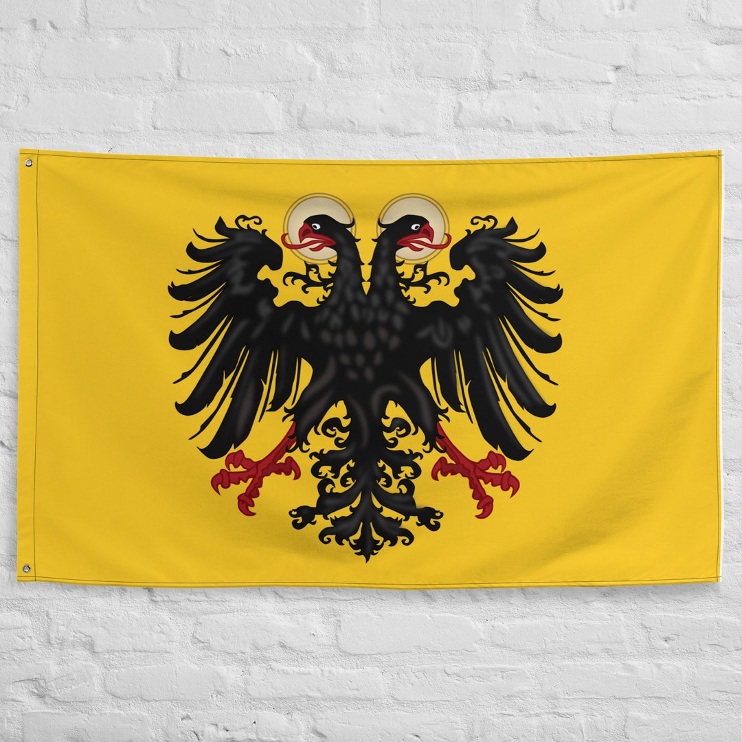 Historical 15th–19th Century Holy Roman Empire Shield Banner Flag 100% ...
