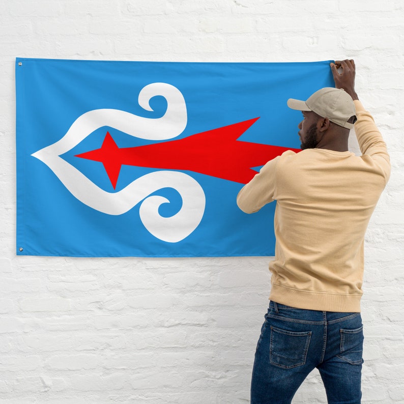 Ainu Flag: Indigenous Culture Polyester Wall Decor - Etsy