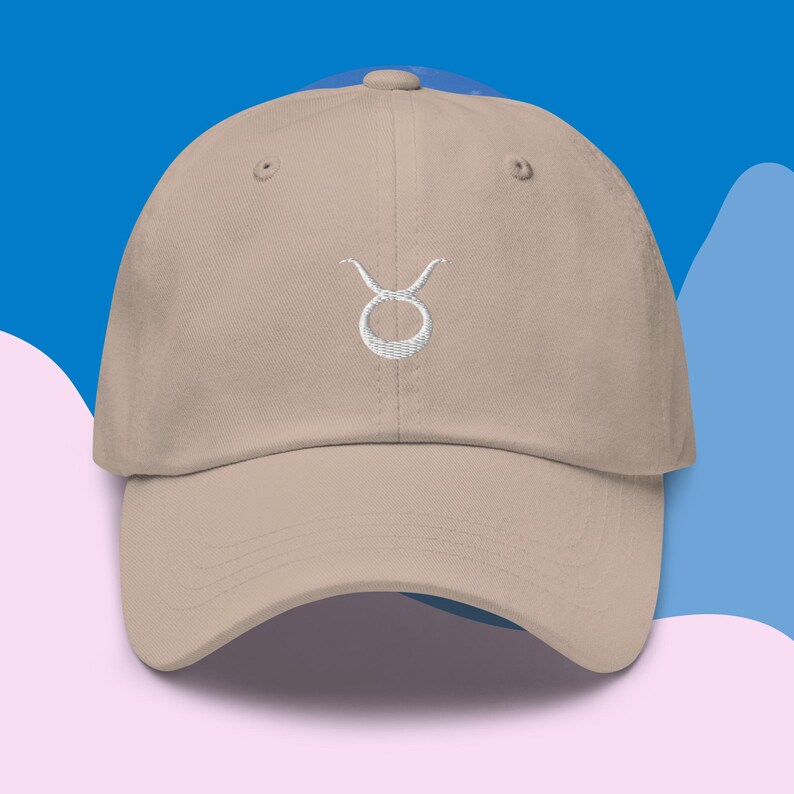 Zodiac Symbols Taurus Dad Hat Baseball Cap Embroidered Cotton - Etsy