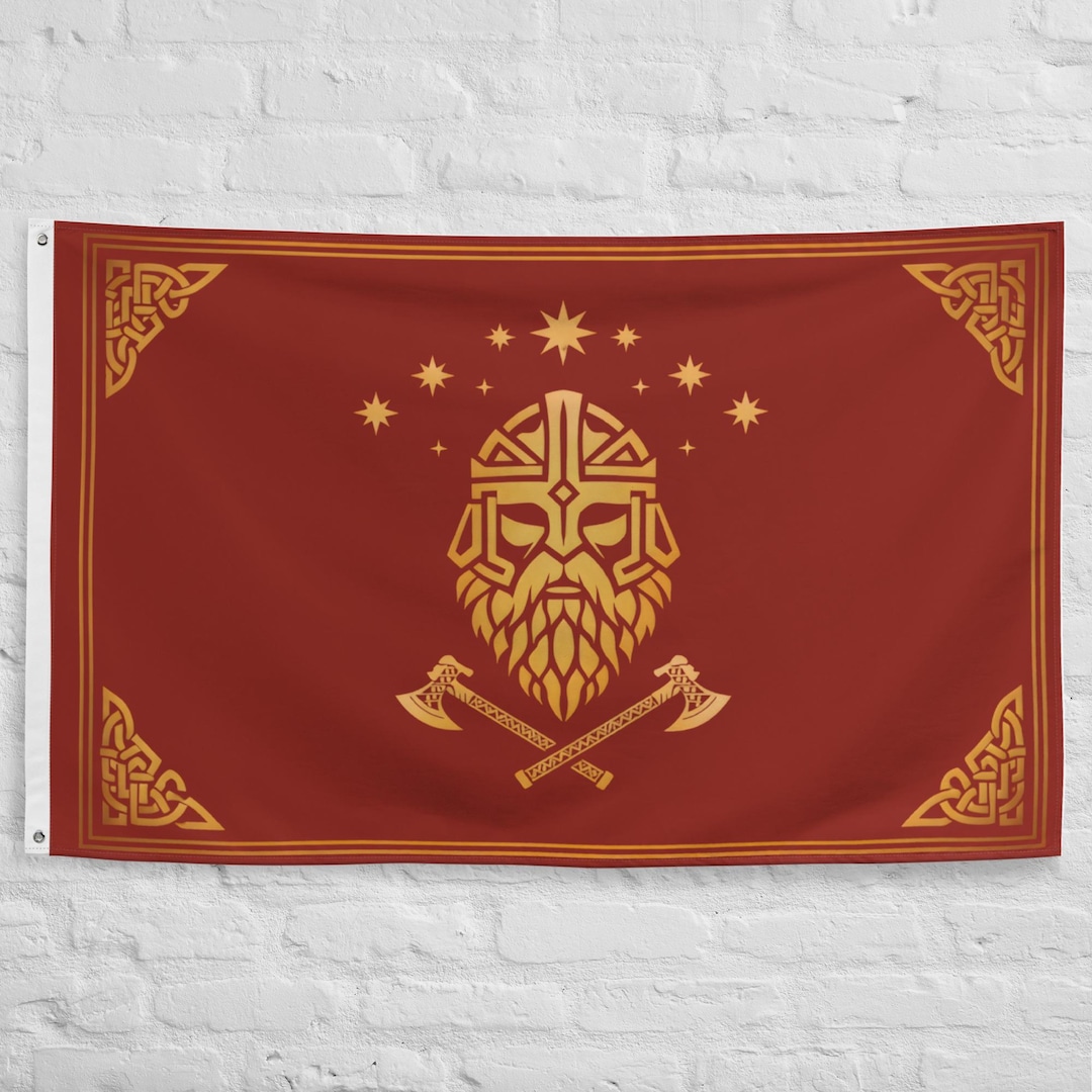 Dwarven Kingdom Banner – Iron Hills Fantasy Flag - Etsy Canada