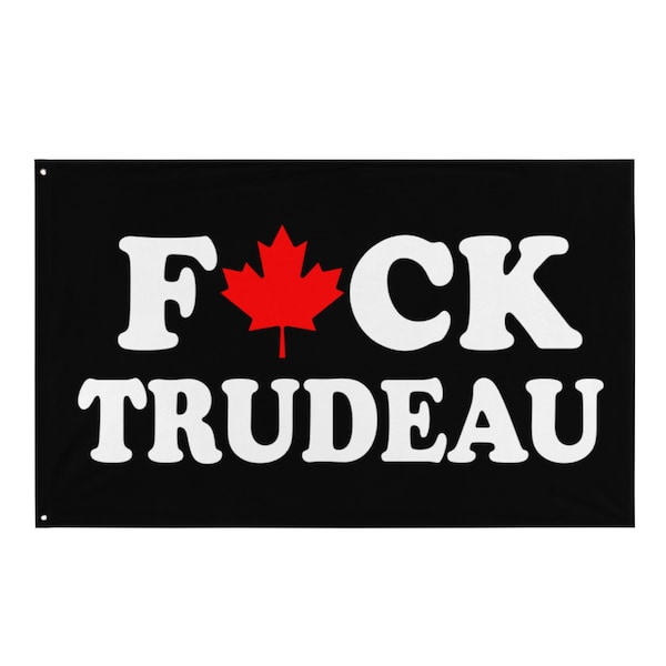 Fk Trudeau Flag - Etsy Canada