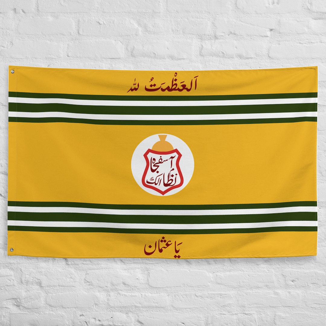 Hyderabad Flag 100% Polyester With 2 Iron Grommets Nizam Dynasty Flag ...