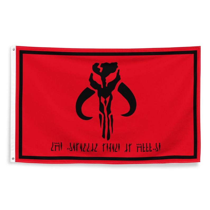 Large Flag Mandalorian Star Wars Flag Indoor or Outdoor Flag - Etsy UK