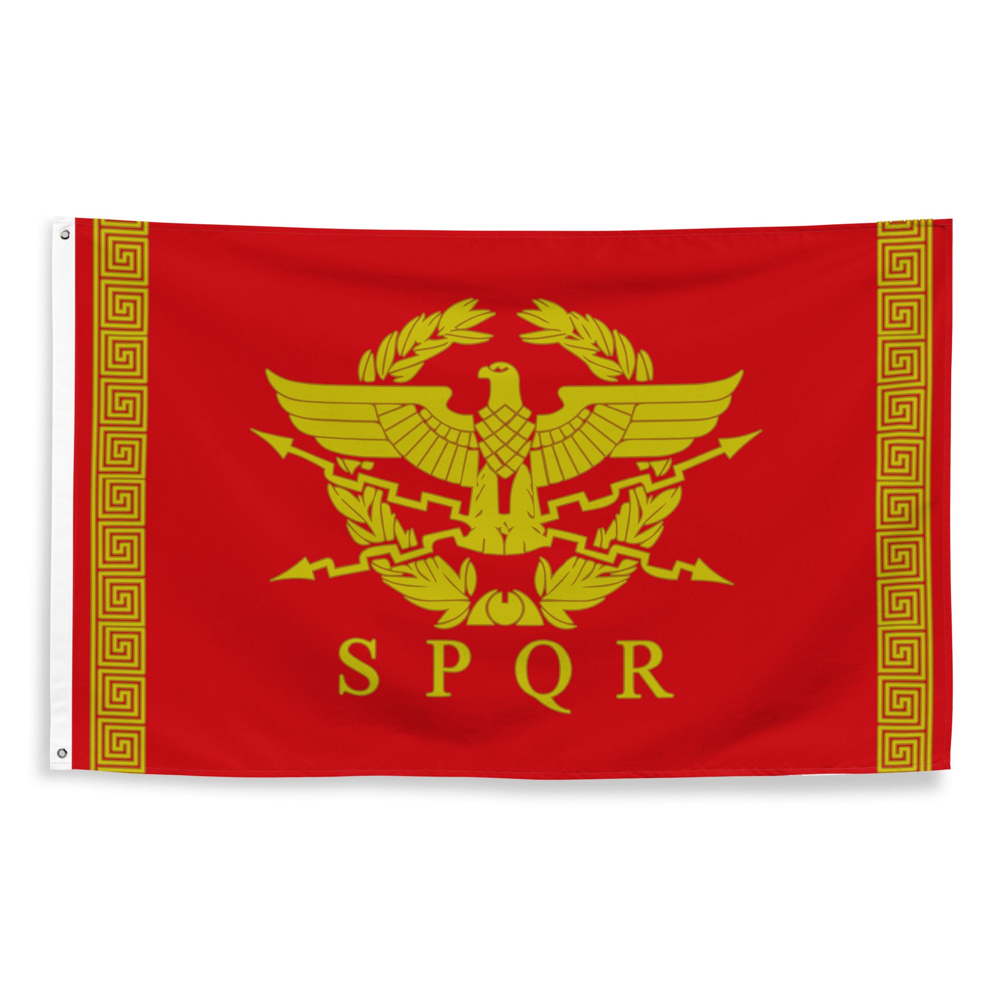 SPQR Ancient Rome Eagle Roman Republic Banner Flag 100% Polyester With ...