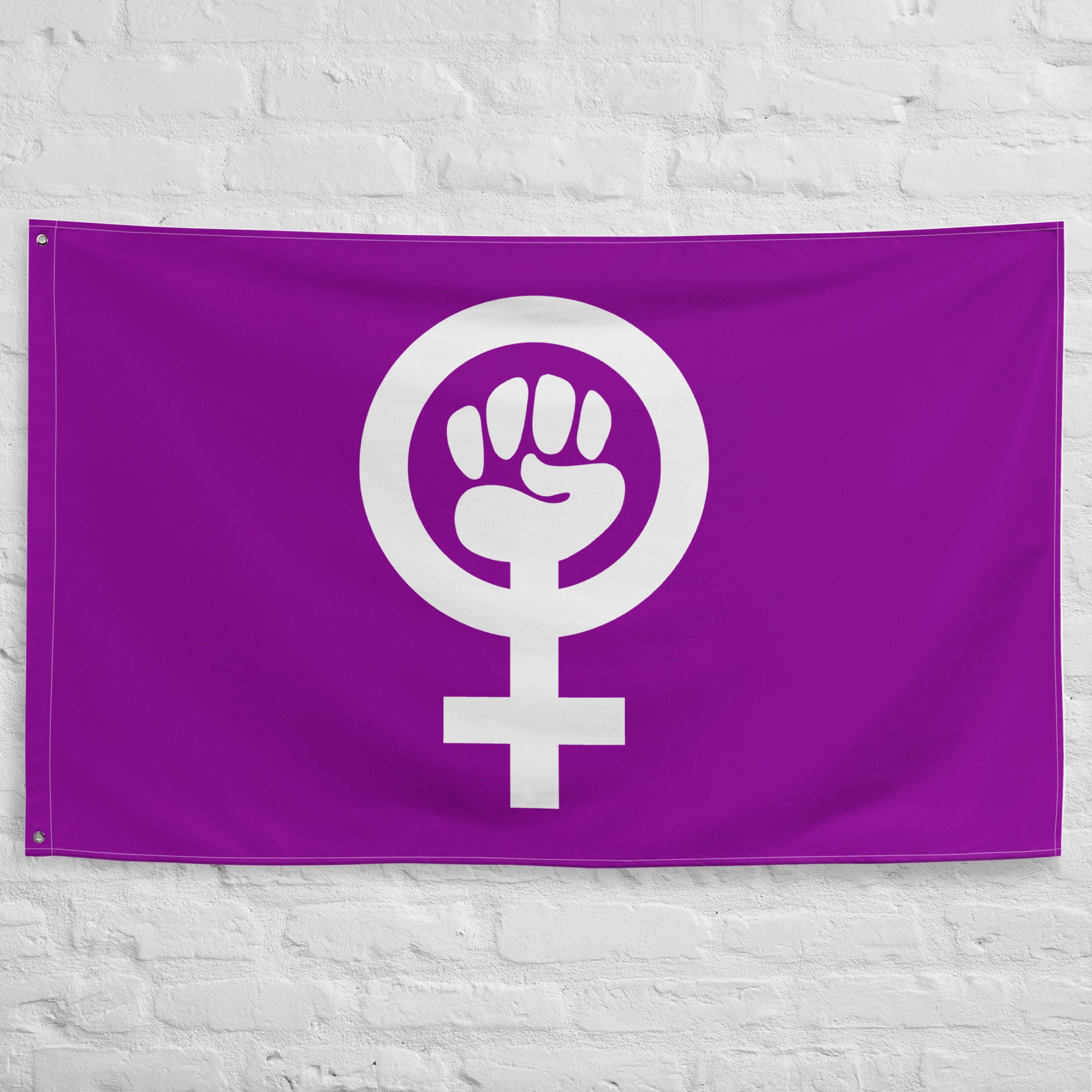 Large Flag Feminism Flag Indoor or Outdoor Flag Flying Flag Banner 100% ...