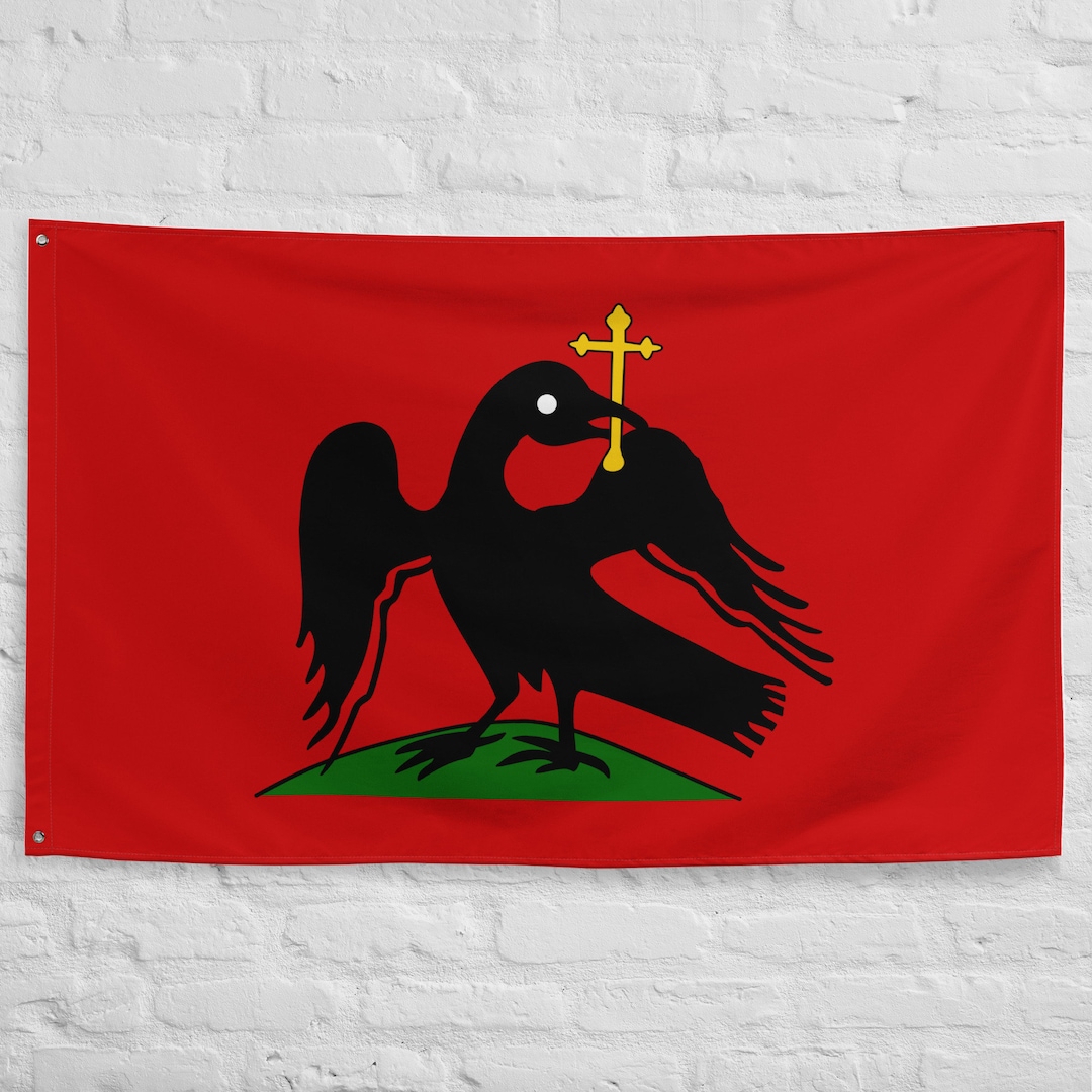 Wallachia Flag Banner: Polyester Home Decor - Etsy