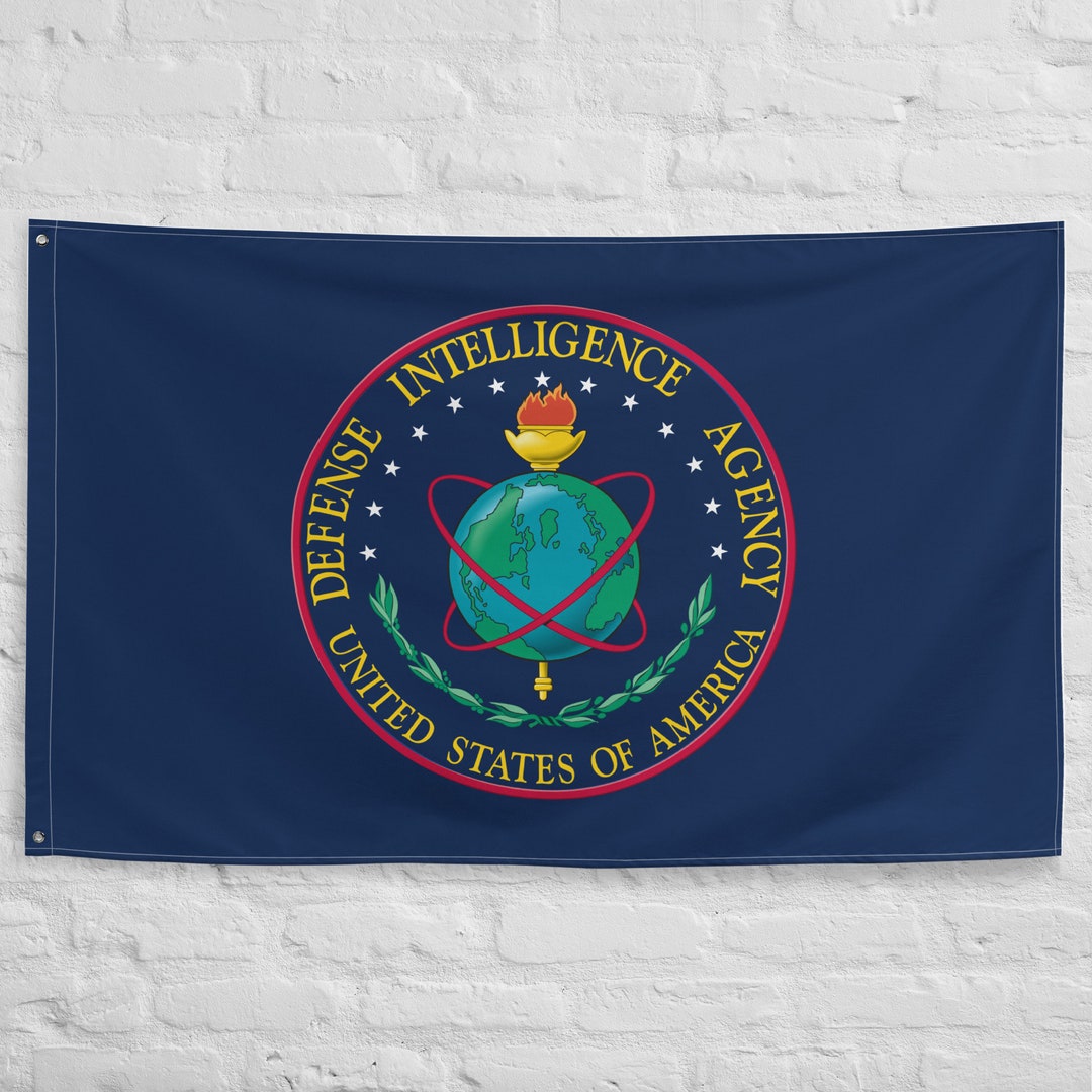 DIA Emblem Flag - Defense Intelligence Agency Flag - Etsy