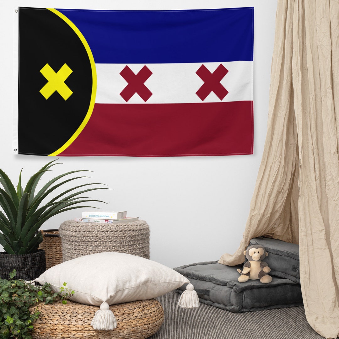 Minecraft L'manberg Flags With Iron Grommets 100% Polyester L'manburg ...