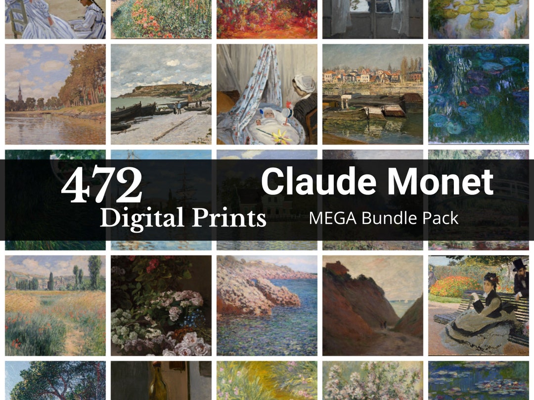 472 Claude Monet Paintings Collection | High-quality Digital Art Prints ...