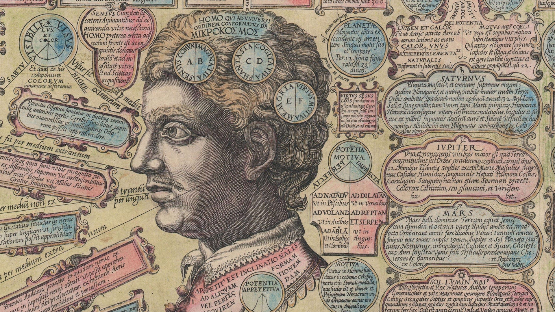 Renaissance Humanist Cosmography Map Print: Astronomy Wall Art - Etsy