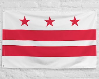 Washington Flag Fabric Washington Dc Flag by Flagfabric Washington DC ...