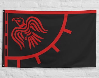 Viking Raven Flag Banner - Etsy