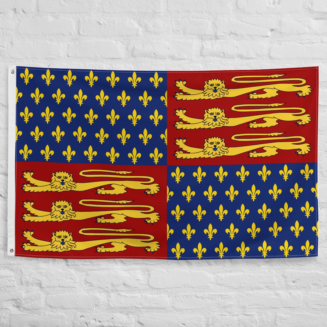 Large Flag of King Edward III of England Banner Flags Flying Flag King ...