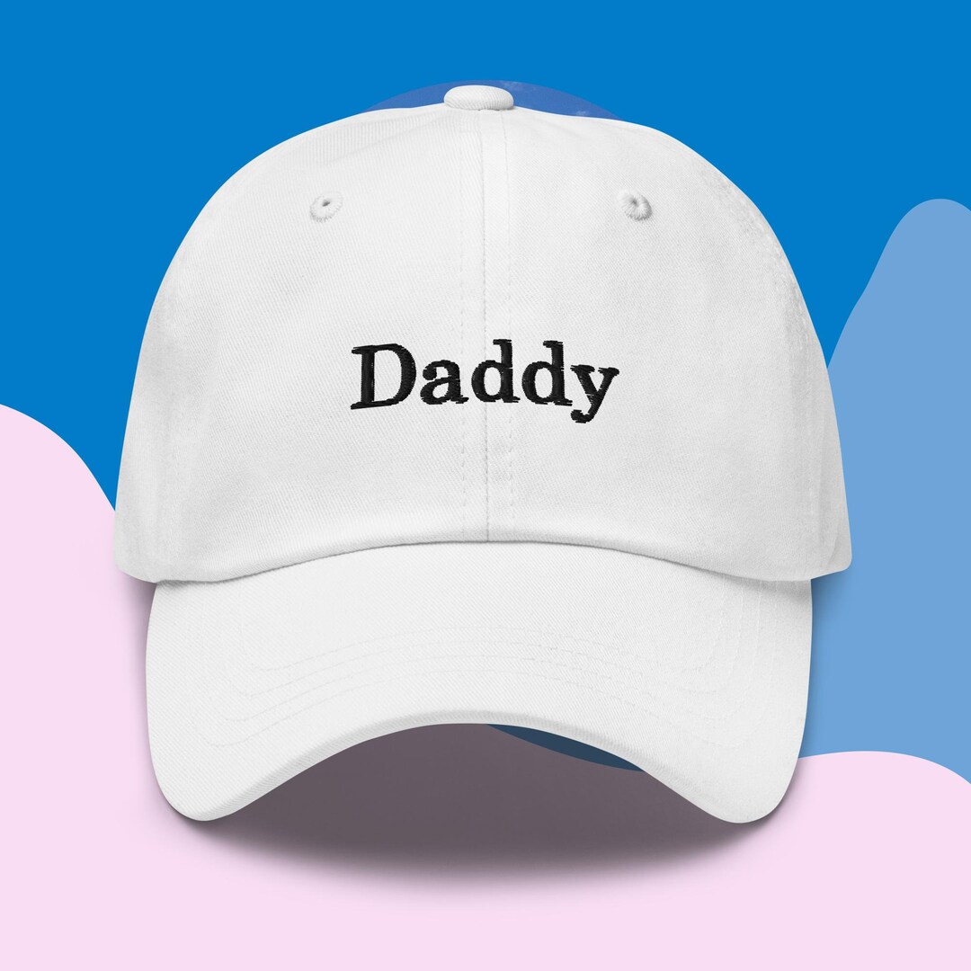 Daddy Baseball Cap Embroidered Cotton Dad Hat - Daddy Style - Etsy
