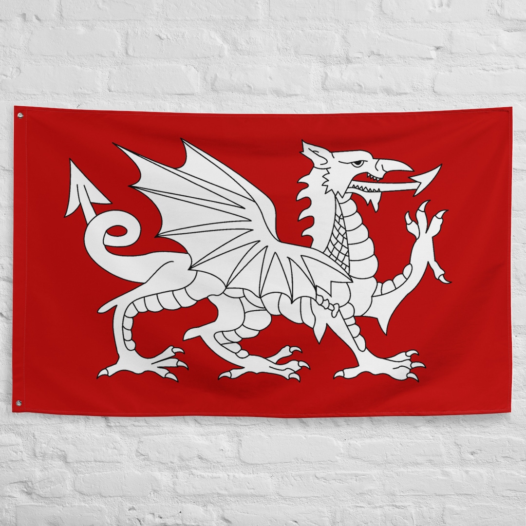Reverse Large Flag of Anglo-saxon Banner Flags Flying Flag King Banner ...