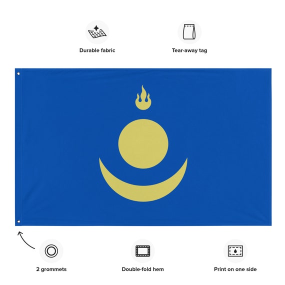 Genghis Khan Empire Flag