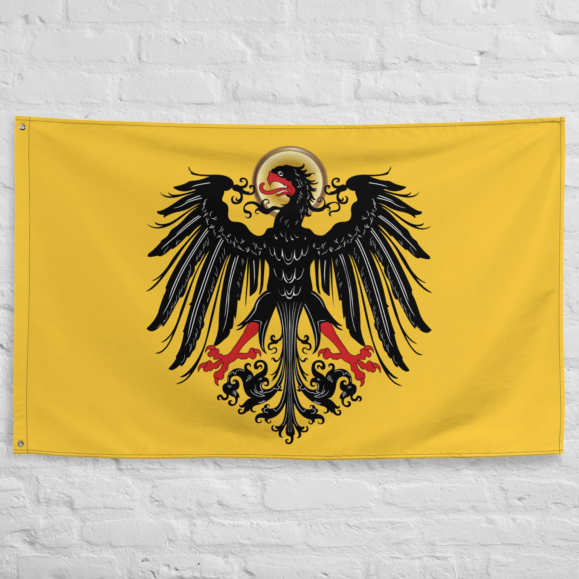 Historical 15th Century Holy Roman Empire Shield Banner Flag 100% ...