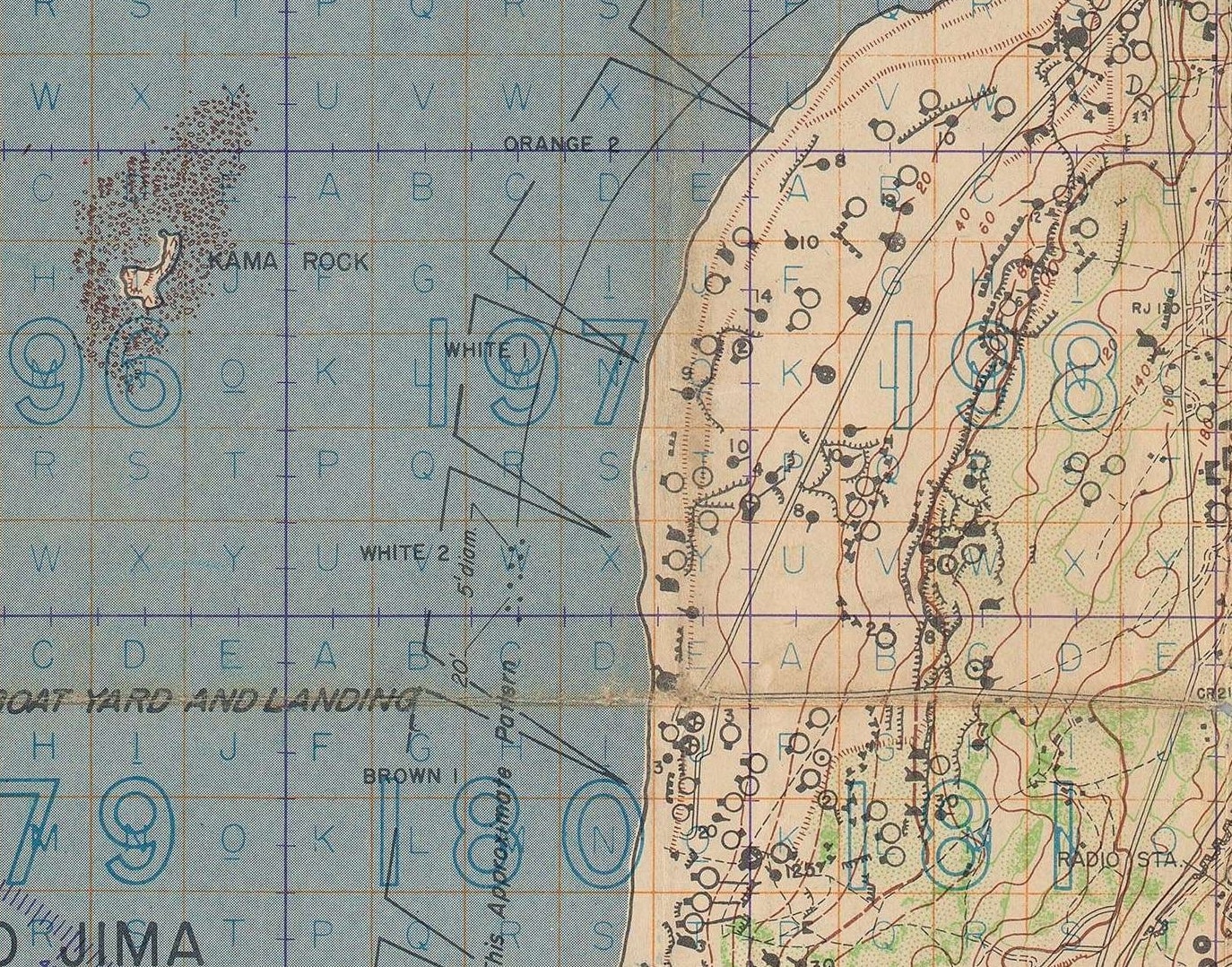Declassified Iwo Jima and WW2 Strategy Map Perfect Gift for - Etsy