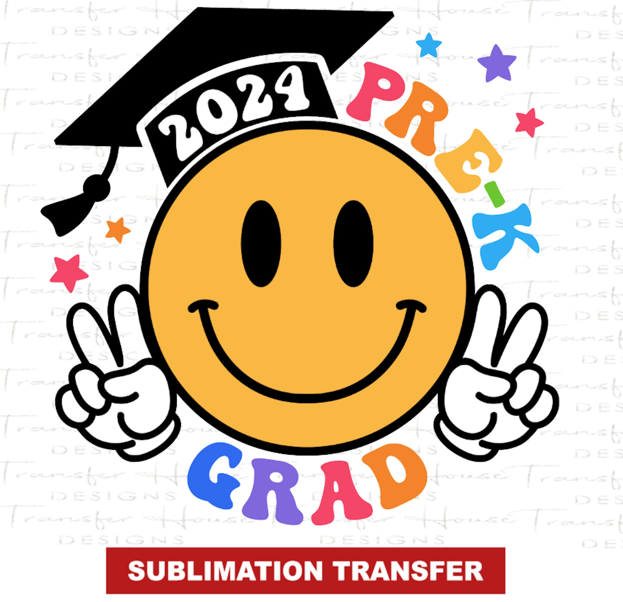 Pre K Grad, Preschool Graduation Sublimation, Ready to Press ...