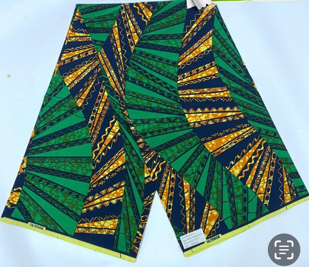 African Fabric 6 Yards Ankara Print Kente Print Fabric for African ...