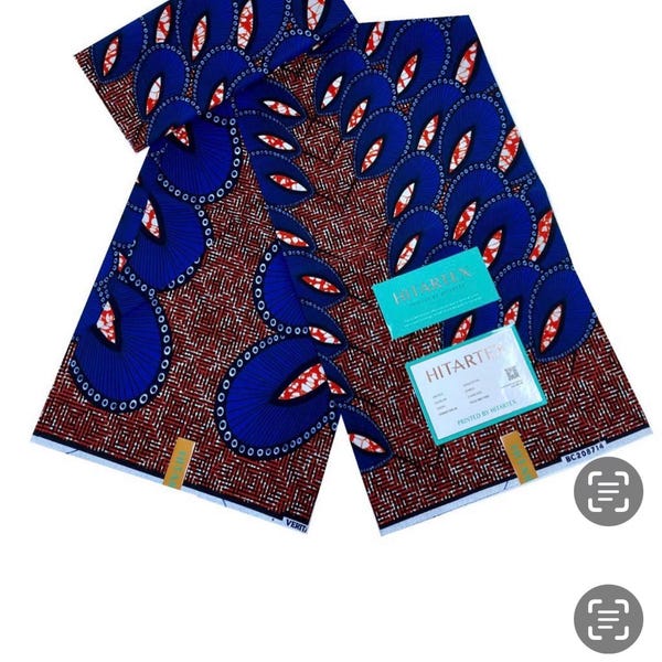 African Print Material - Etsy