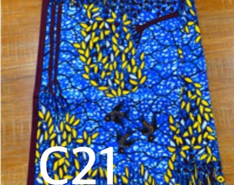 African Fabric 6 Yards Ankara Print Ankara Kente Fabric - Etsy