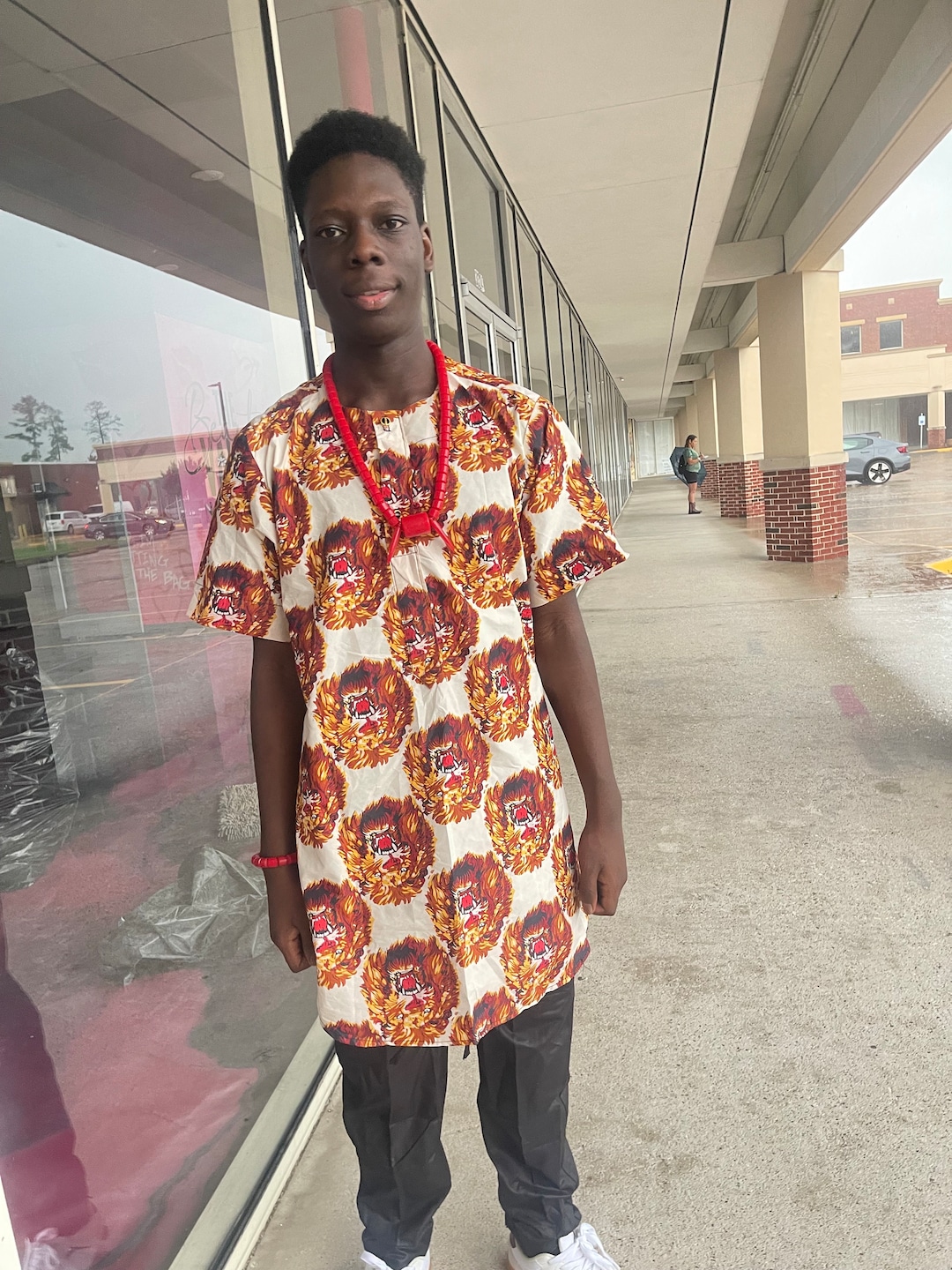 Igbo Traditional Men Top Wedding African Ankara Print Isi - Agu Wears ...