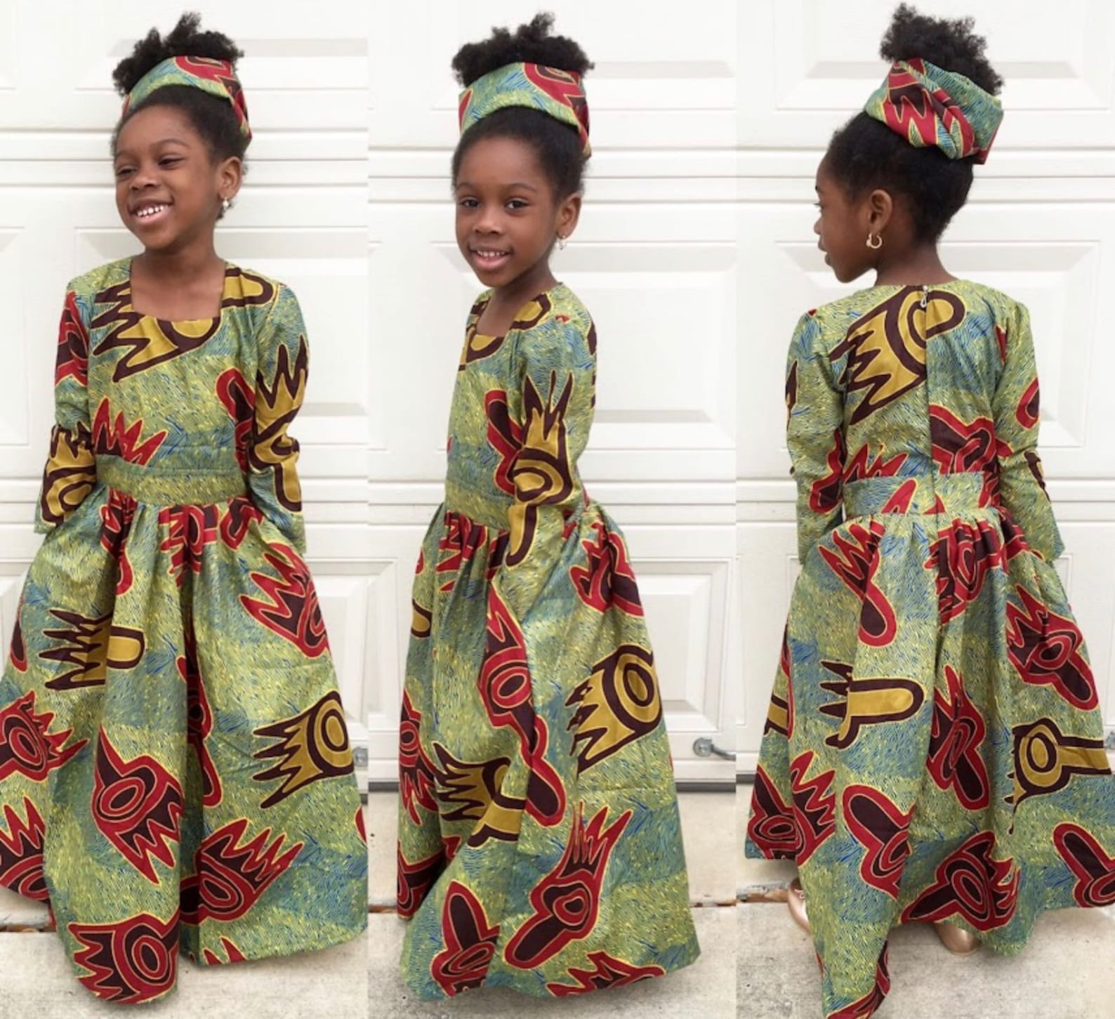 Kids African Clothing for Girls African Children Clothing - Etsy