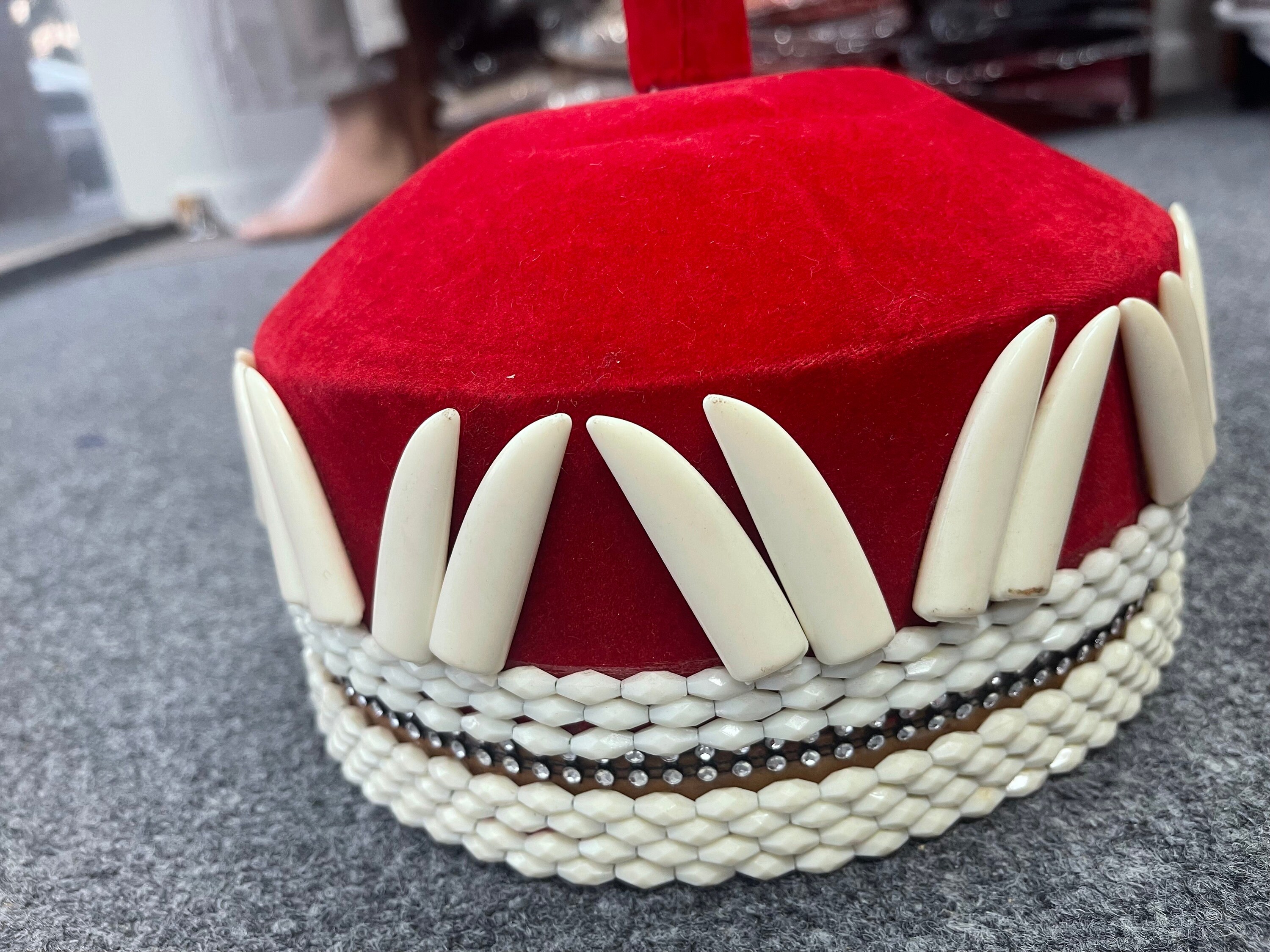 New Cowries Royalty Hat/african Prince/traditional - Etsy