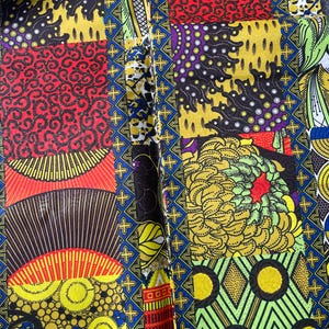 African Fabric 6 Yards Ankara Print Ankara Kente Fabric, Fabric for ...