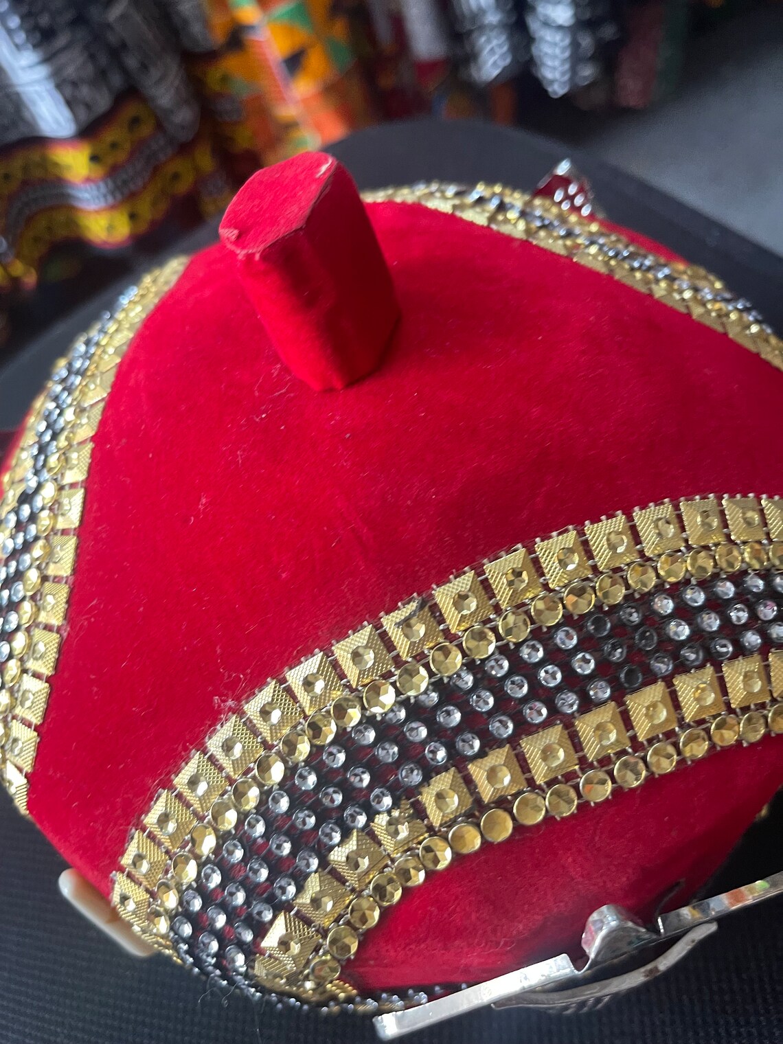 New Cowries Royalty Hat/african Prince/traditional Hat/chieftaincy Hat ...