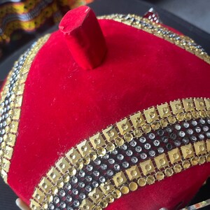 New Cowries Royalty Hat/african Prince/traditional Hat/chieftaincy Hat ...