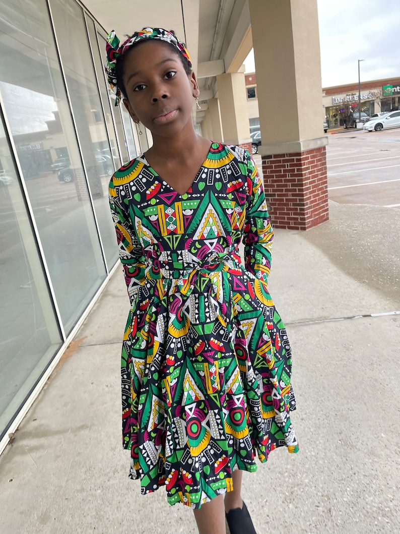 Kids African Clothing for Girls Africa Children Clothing African Ankara ...