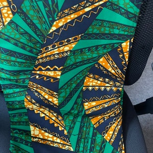 African Fabric 6 Yards Ankara Print Kente Print Fabric for African ...